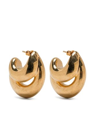 Panconesi créoles à design sculpté - Or