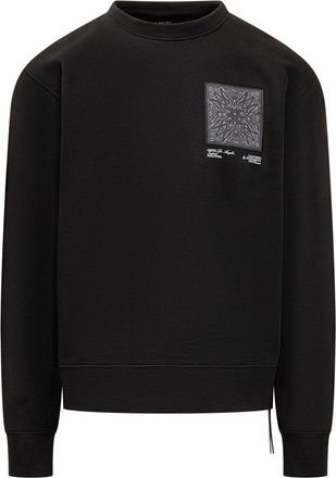 Amiri sweat à logo imprimé - Noir