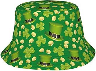 Generic Unisex Chapeau de Soleil Bonne fête de la Saint-Patrick 2023 Pecheur Chapeaux Mode Bonnet de Soleil pour Golf activités Filles