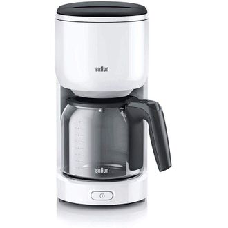 Braun KF3120WH Cafeti&egrave;re Blanc 1000 W