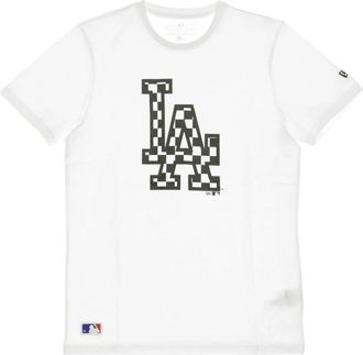 New Era MLB Infill Logo Tee Wei&szlig;/Schwarz - - Tops - Herren - Wei&szlig; - XL