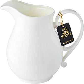 Wilmax England Wilmax WL-995037/1C Porzellan Krug, Weiss, 1600mL Kapazität