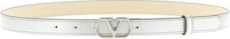 Valentino Garavani Femme, Accessoires, Gris, Taille: 70 CM VLogo Belt