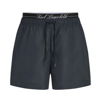 Karl Lagerfeld Herren, Bademode, Blau, LGr&ouml;&szlig;e