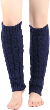 Generic Jambi&egrave;res anthracite Ceinture en peluche Laine douce Hosiery Laine tricot&eacute;e Bottes chaudes Jambes &eacute;paisses Chaussettes chauffe-pieds Animal, Marine, t