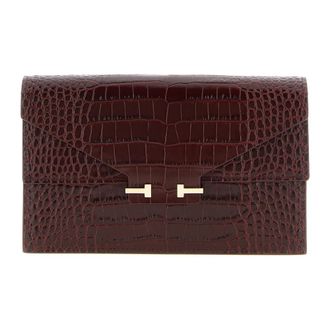 Tom Ford Aube Mini Clutch Bag - - Bags - Damen - Rot - ONE SIZE