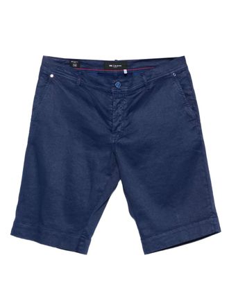 Kiton short à boutonnière - Bleu