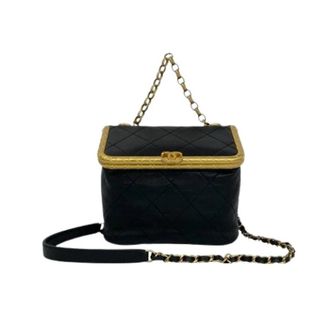 Chanel Pre-owned Matelasse Lammleder 2-Wege-Umh&auml;ngetasche - - Pre-owned - Damen - Schwarzk - ONE SIZE