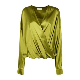 Dries Van Noten Damen, Blusen & Hemden, Gr&uuml;n, MGr&ouml;&szlig;e