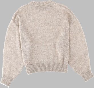 Brunello Cucinelli Mohair Alpaca Blend Sweater - Beige