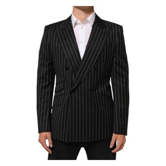 Dolce & Gabbana Sicilia 1-Knopf-Anzugsakko - - Jackets - Herren - Grau - L