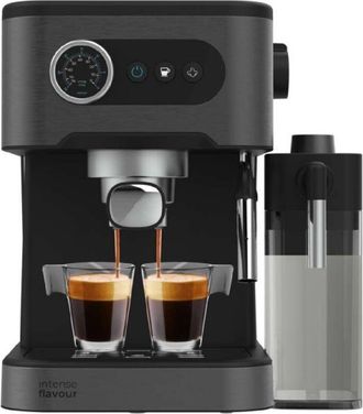 Cecotec Cecotec Machine &agrave; caf&eacute; expresso pour caf&eacute; espresso et cappuccino Power Espresso 20 Pro Latte 20 bars buse &agrave; vapeur &eacute;cran avec