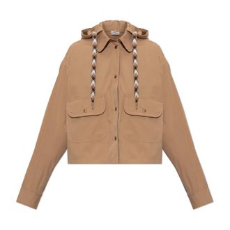 Moncler Kapuzenjacke - - Jackets - Damen - Braun - 2XS