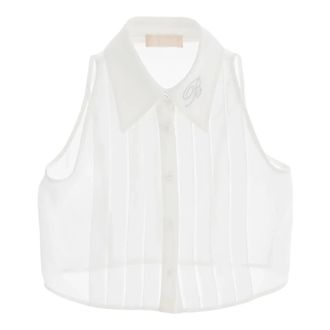 Blumarine Damen, Blusen & Hemden, Wei&szlig;, XSGr&ouml;&szlig;e