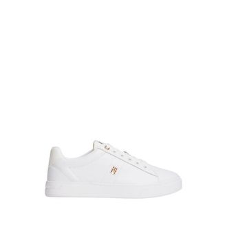 Tommy Hilfiger Baskets en cuir &agrave; monogramme