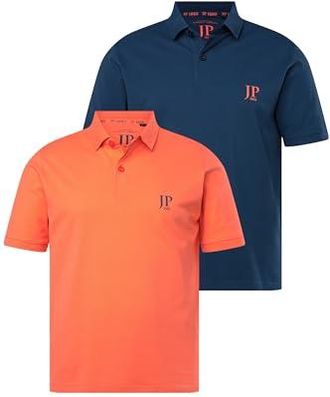 JP1880 Poloshirts, 2er-Pack Polo, Corail, 6XL (Lot de 2) Hommes