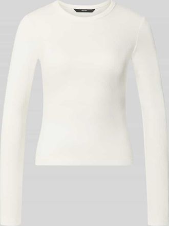 Vero Moda Slim Fit Langarmshirt aus Baumwoll-Mix Modell CHLOE