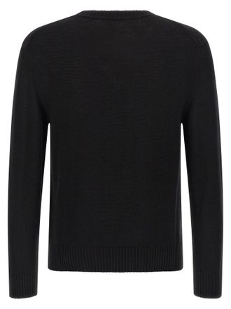 Jil Sander Mens Black Virgin Wool Cardigan Clothing