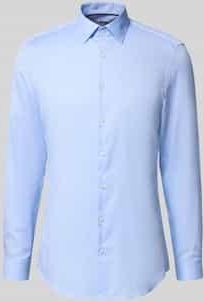 Jake*s Slim Fit Business-Hemd mit Kentkragen