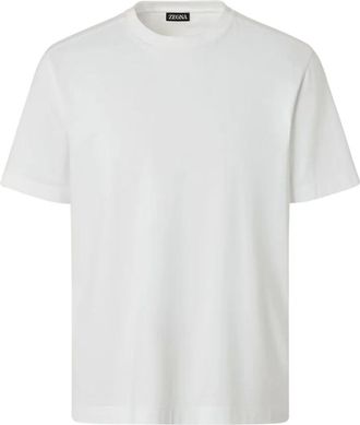 Ermenegildo Zegna Homme, Tops, Blanc, Taille: XL T-Chemises