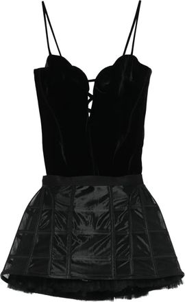 Maria Lucia Hohan robe Kemenamini à empiècements - Noir