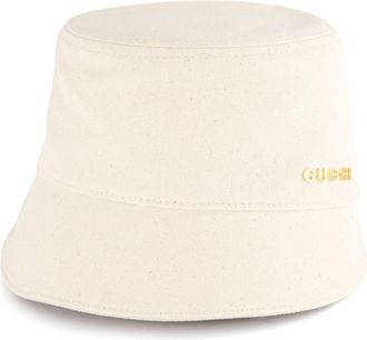 Gucci Fischerhut mit Logo - Nude