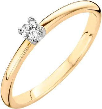 Blush Ring - Diamonds 585 Gold Ring - Gr. 50 - in Gold - für Damen