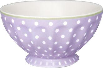 Green Gate GreenGate - Schale - Sch&uuml;ssel - French bowl - xlarge - Spot - lavendar - lila