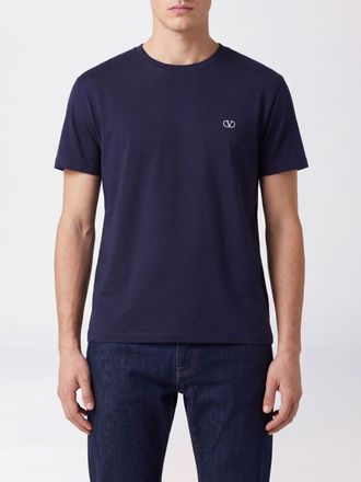 Valentino Garavani T-shirt en coton &agrave; col rond avec logo VLogo Signature