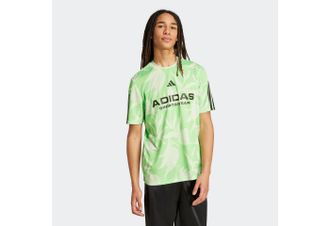adidas T-Shirt COMMON GOAL sportlicher Stil, mit Rundhalsausschnitt, Allover-Print