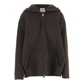 Khaite Dolem Woll Sweatshirt - - Sweatshirts & Hoodies - Damen - Braun - XS