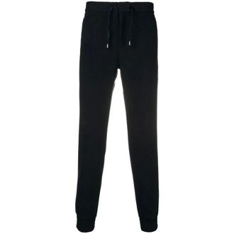 Emporio Armani Homme, Pantalons, Noir, Taille: 2XL Drawstring Slim-Fit Pantalons