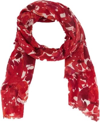 Abbacino Schal Elia - - Accessories - Damen - Rot - ONE SIZE