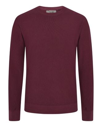 Ferrante Leichter Rundhalspullover aus Baumwolle in