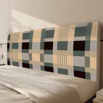 Generic Bett Kopfteil Bezug Bettkopfteil Bezug Elastischer Bettkopfteil Schutzbezug Staubdichter Schutz F&uuml;r Einzel-,Doppel-,Queen- Kingsize-Betten, Schlafzimm