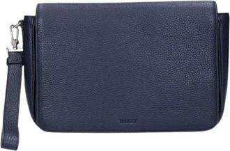 Bally Sac pochette Pre-owned - Homme - Pre-owned - Bleu - Taille: ONE Size