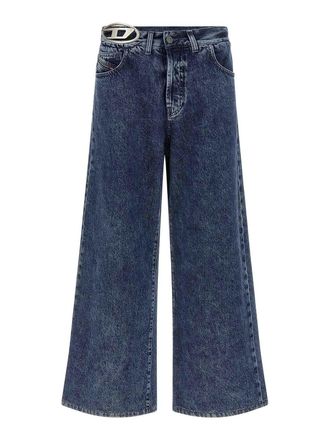Diesel Jean Droit - Bleu
