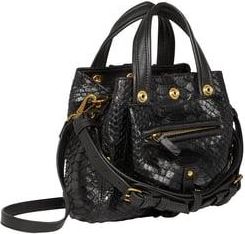 Jerome Dreyfuss Leder Umhängetasche - Schwarz