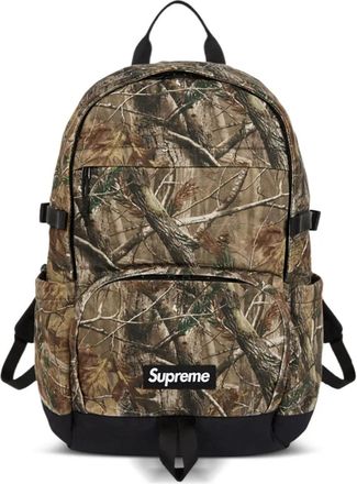 SUPREME sac à dos Camo en jean - Tons neutres