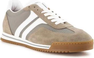 Rosso E Nero Herren Sneaker beige Velours