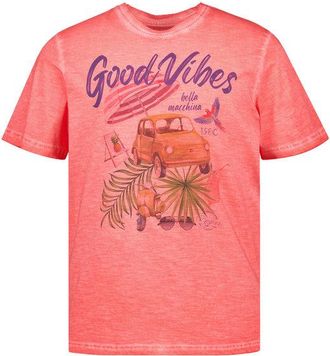 Ragman Herren T-Shirt orange Baumwolle