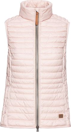 Camel Active Damen Steppweste aus recyceltem Polyamid Rosa, womenswear-48