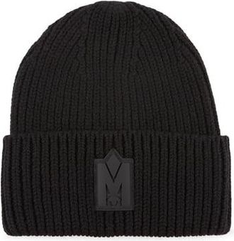 Mackage Bonnet en maille en laine m&eacute;lang&eacute;