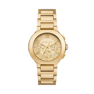 Michael Kors Uhr Michael Kors Gramercy Ladies Chronograph MK7520 Goldfarben