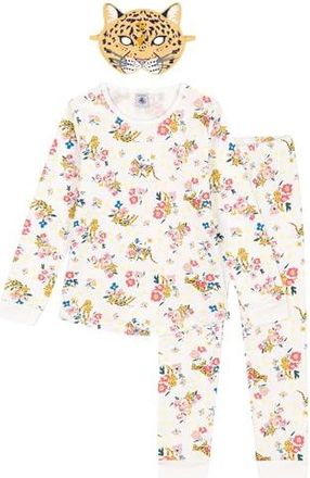 Petit Bateau Fille A09f6 Pyjama, Marshmallow/Multico, 12 Ans EU