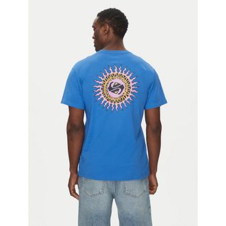 Quiksilver T-Shirt EQYZT08046 Blau Regular Fit
