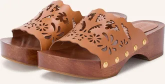 Farm Rio Farm Rio Clogs Mit Nieten Und Cut-Outs braun