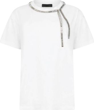 Liu Jo Femme, Tops, Blanc, Taille: 36 FR T-Shirt