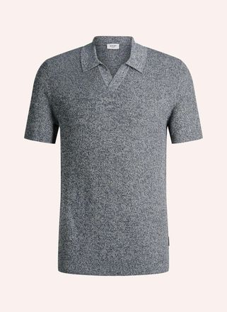 Joop Joop! Jeans Strick-Poloshirt Adrianor blau