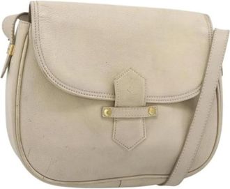 Saint Laurent Sac bandouli&egrave;re vintage Pre-owned - Femme - Pre-owned - Beige - Taille: ONE Size